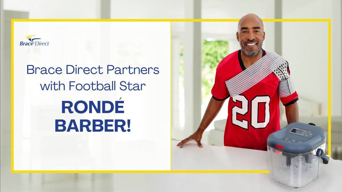 Rondé Barber Partners with Brace Direct: Elevating Your Recovery Game