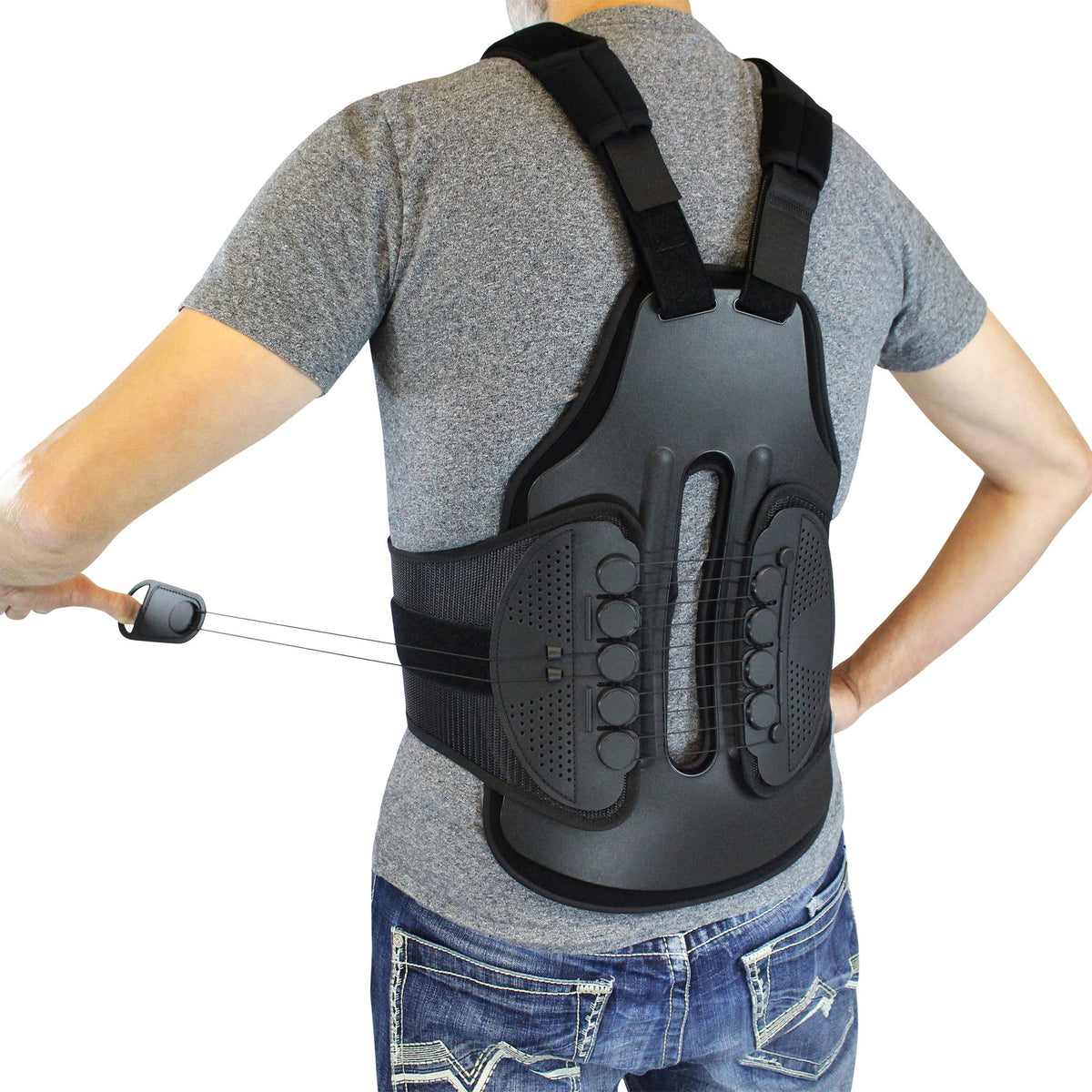 TLSO Back Brace by Cybertech - Full Body Orthotic Support PDAC L0464 ...