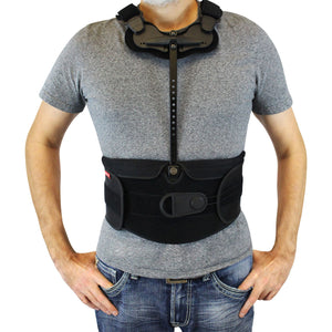 TLSO Back Brace by Cybertech - Full Body Orthotic Support PDAC L0464 ...