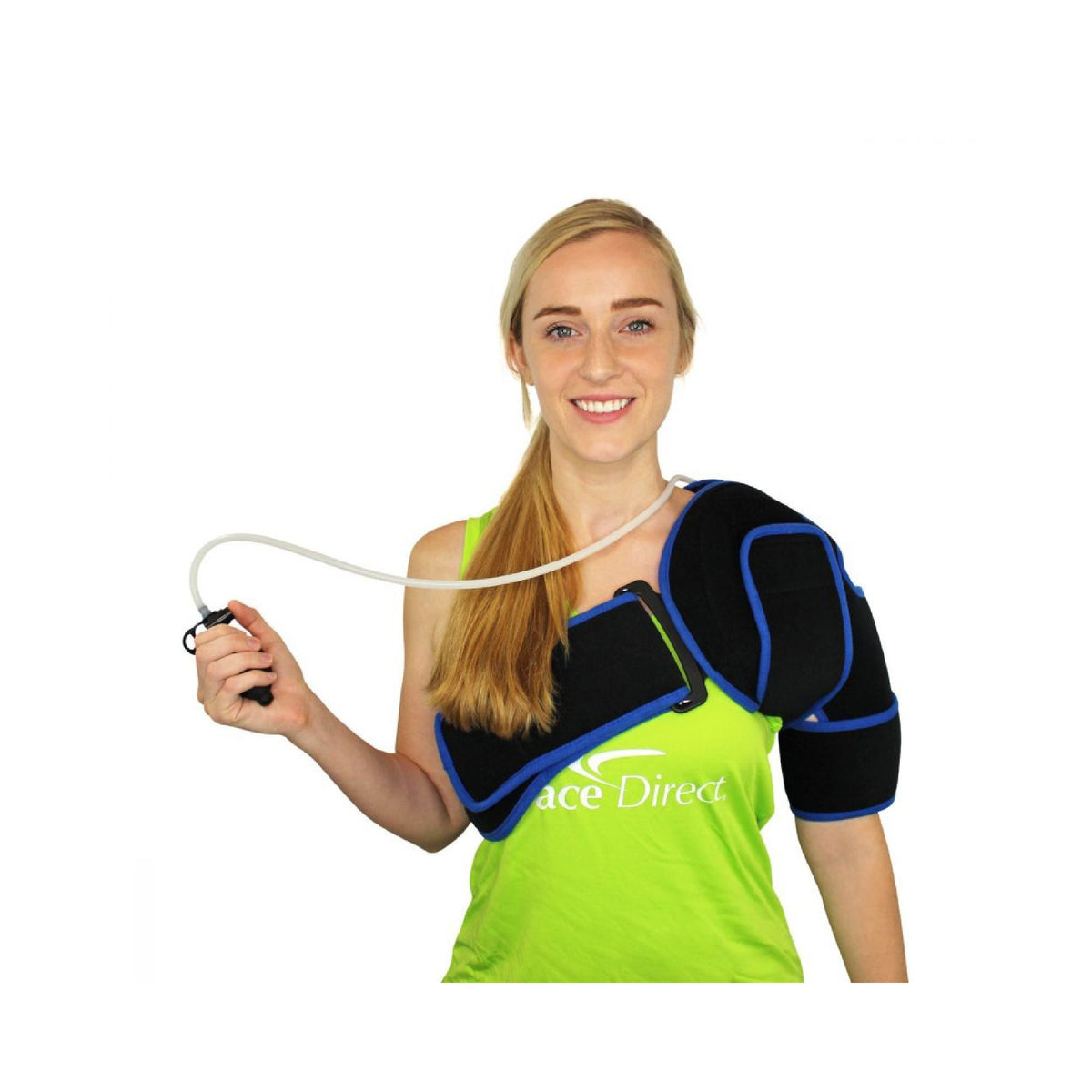 Brace Direct Cryotherapy Air Pump Shoulder Wrap for Optimal Recovery