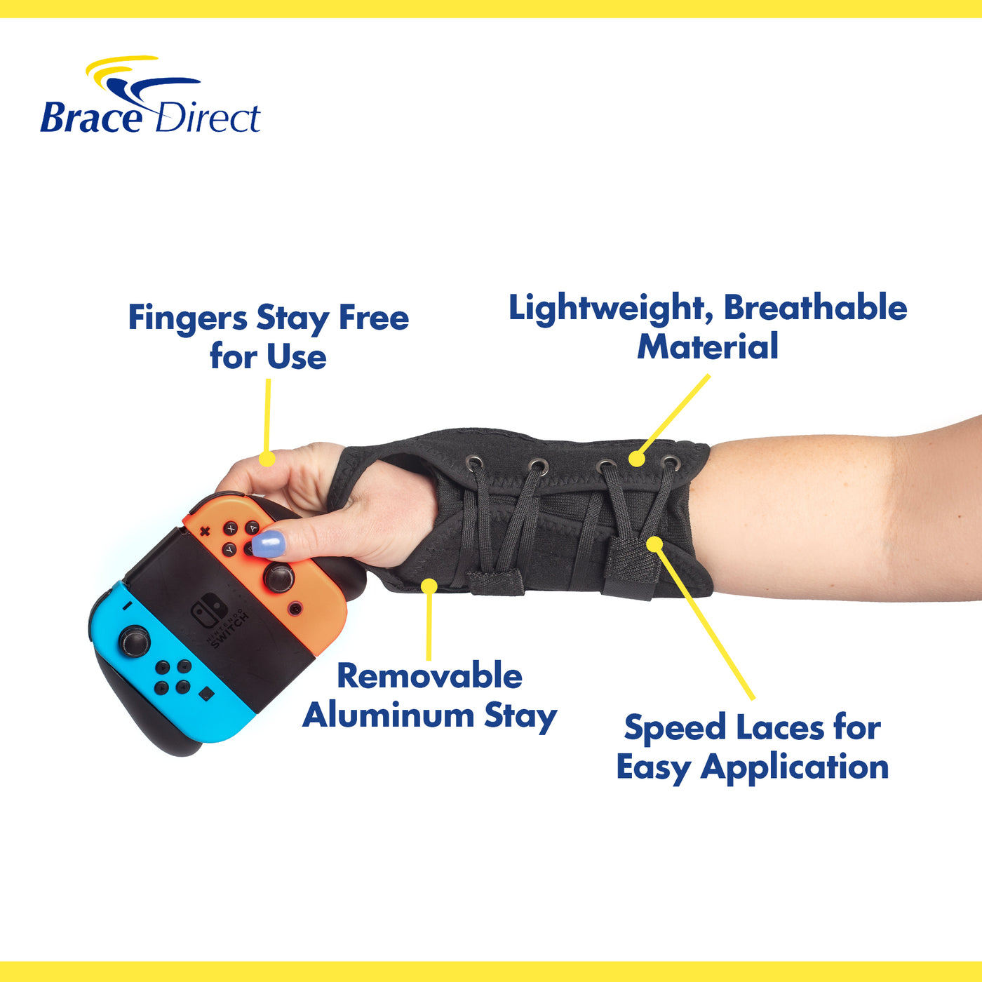 Gaming Wrist Support Brace - Ultimate Comfort & Protection for Gamers ...
