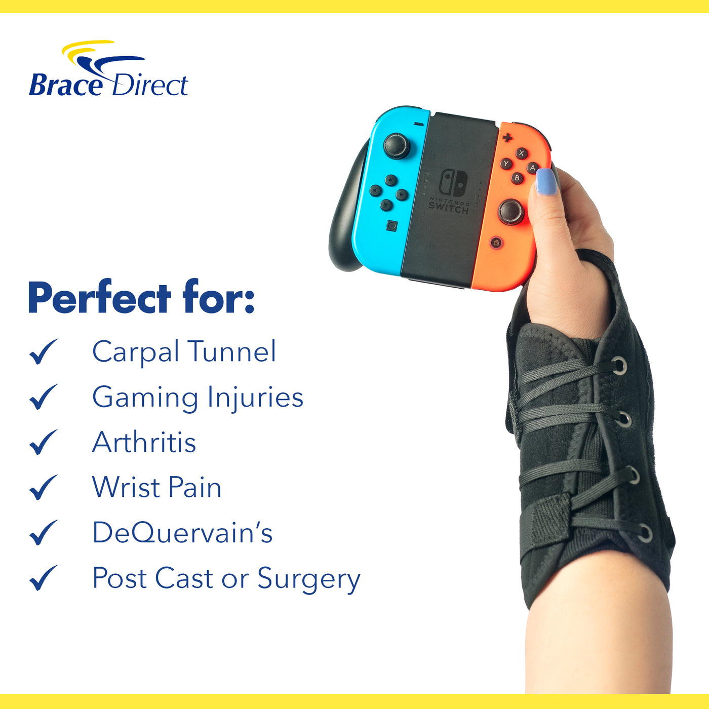 Gaming Wrist Support Brace - Ultimate Comfort & Protection for Gamers ...