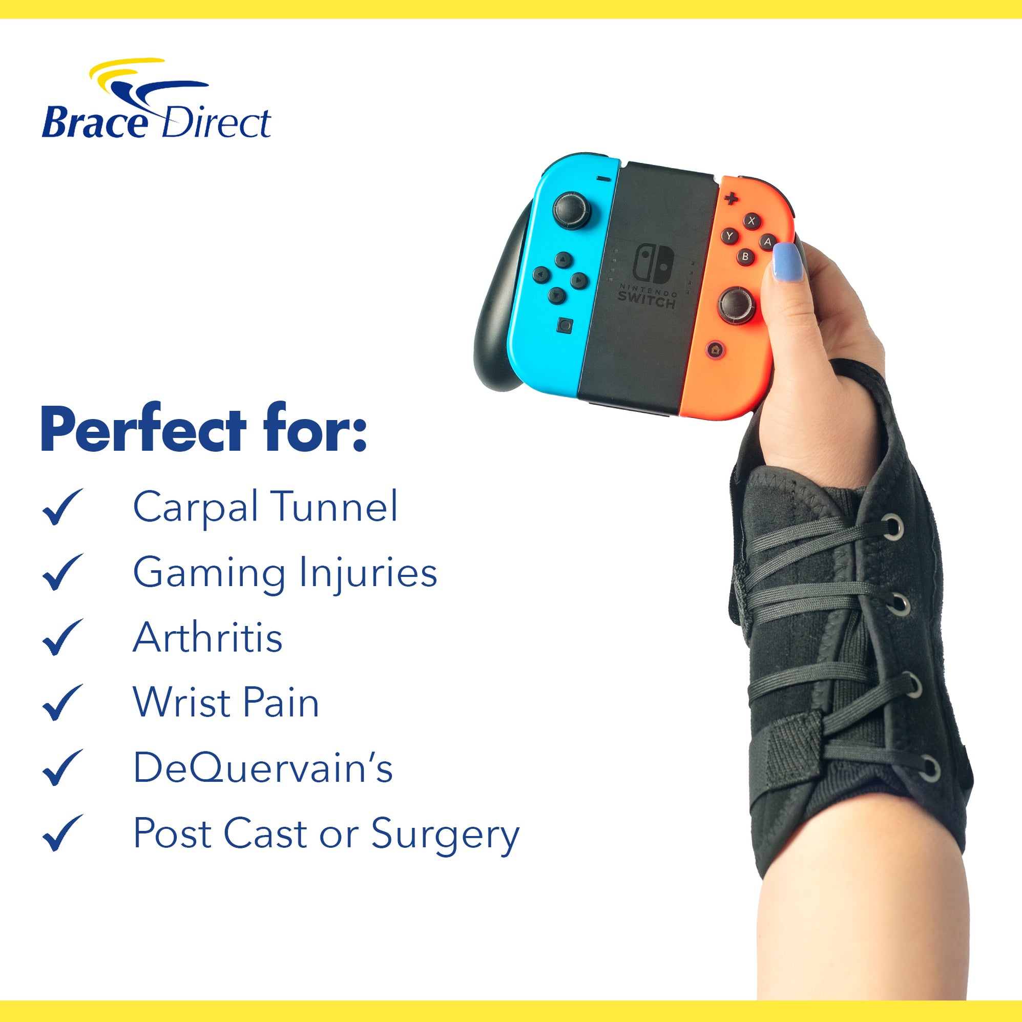 Gaming Wrist Support Brace - Ultimate Comfort & Protection for Gamers ...