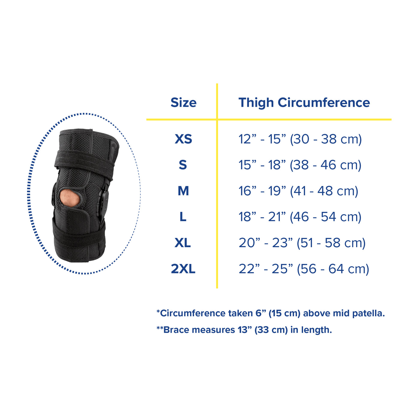 Best Hinged Knee Brace for Ligament Support | Breg Shortrunner Airmesh ...