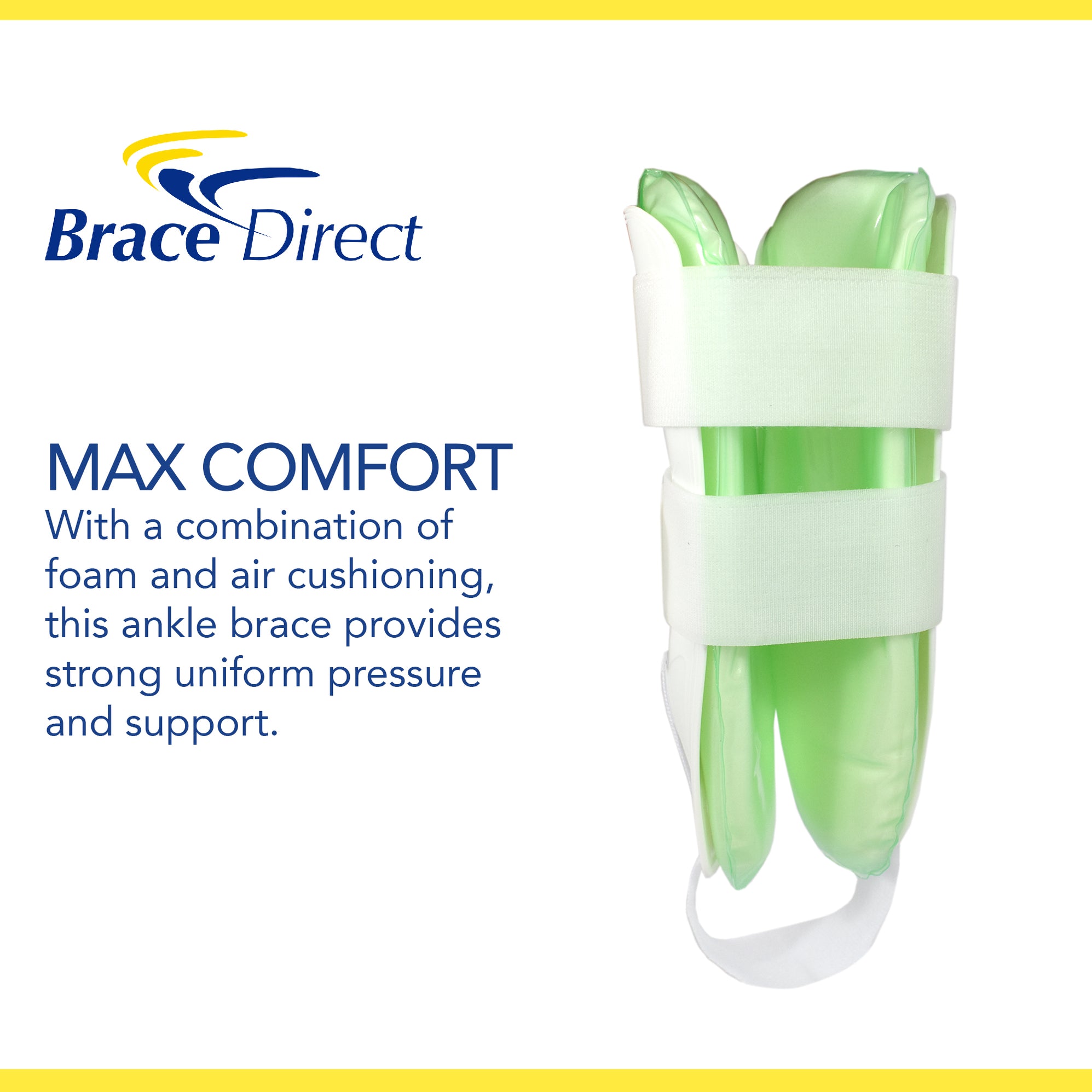 Brace Direct Air Cushion Ankle Brace - Optimal Support and Comfort for ...