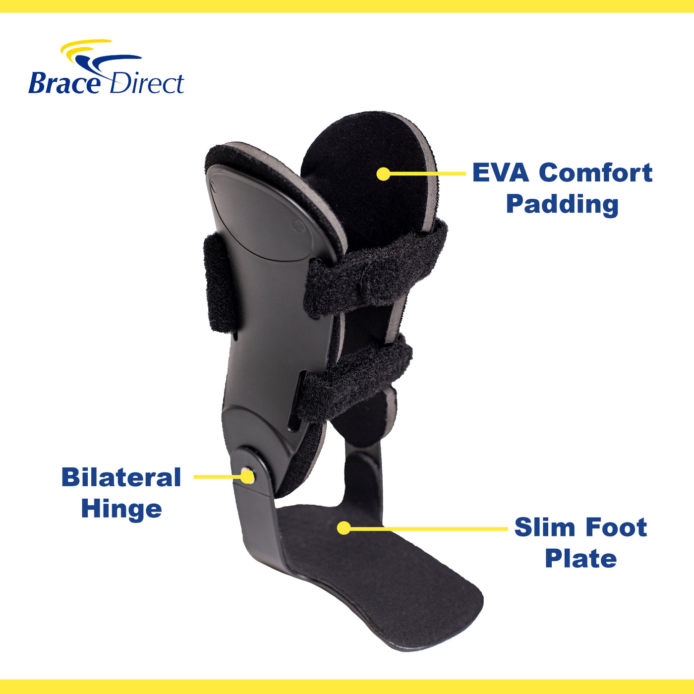 Brace Align Semi-Rigid Active Ankle Brace PDAC L1906 - Optimal Support ...
