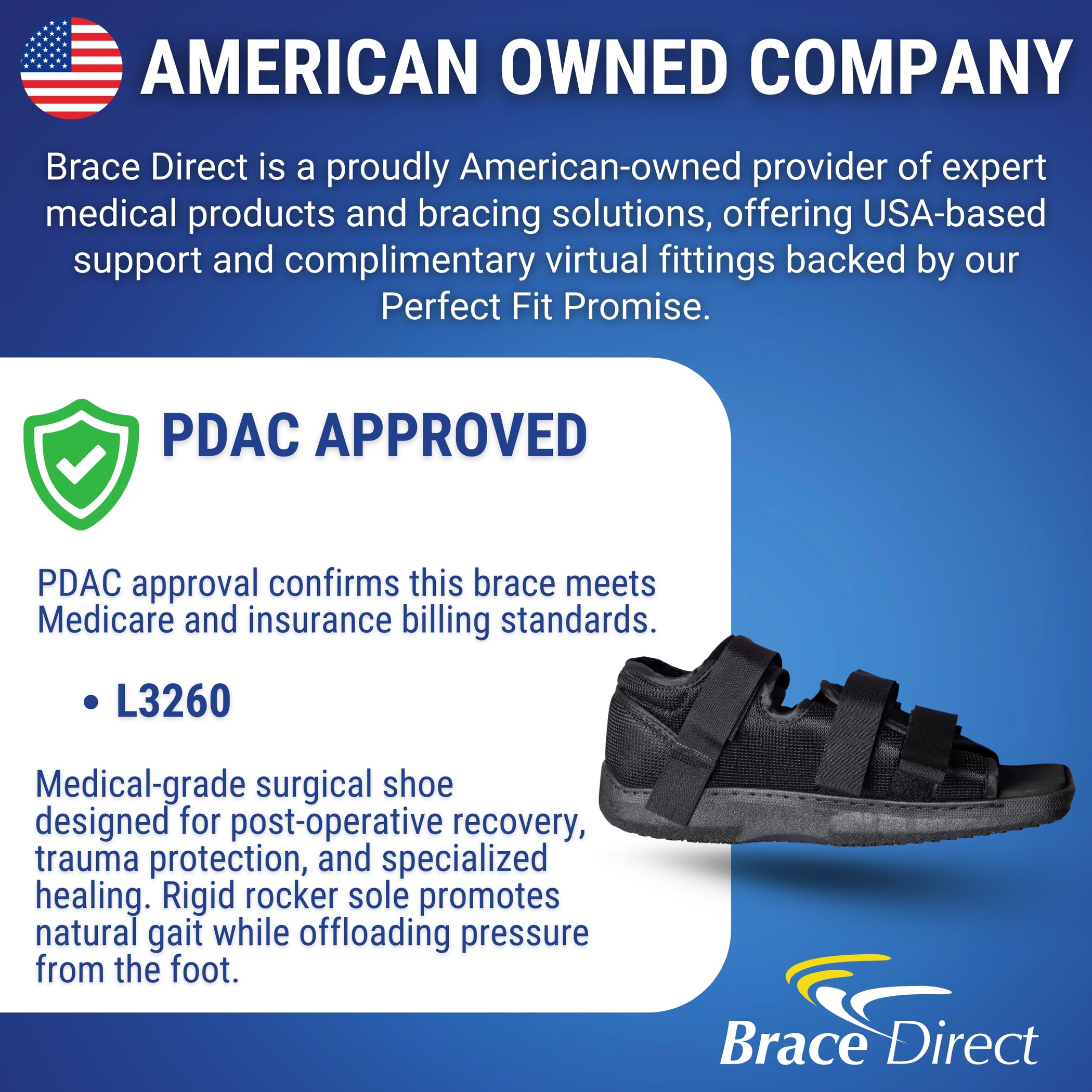 Best Post Op Shoe for Foot Surgery & Broken Toes | Brace Direct Post Op ...