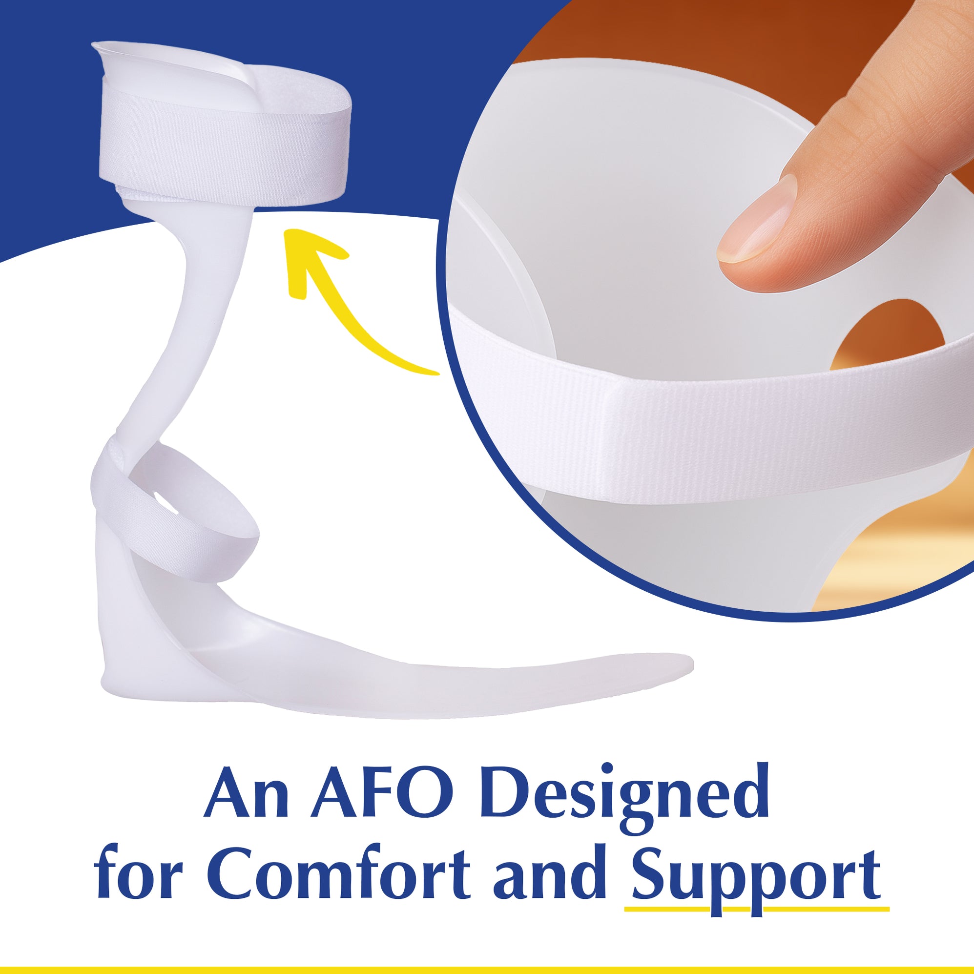 Best AFO for Foot Drop Recovery | Brace Direct Leaf Spring AFO ...