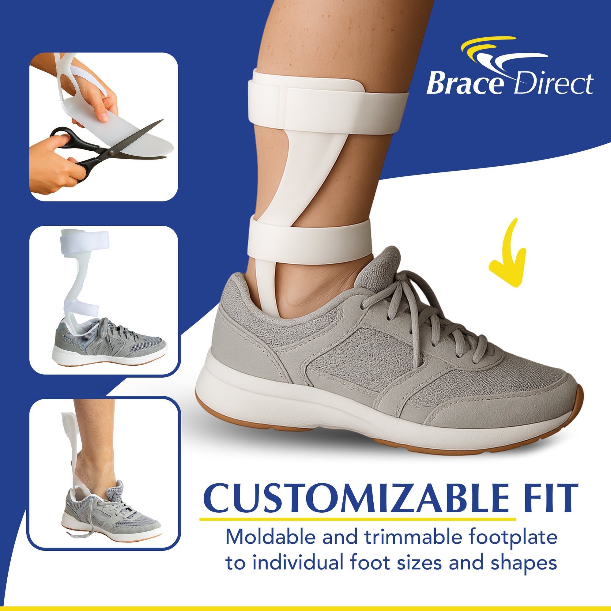 Best AFO for Foot Drop Recovery | Brace Direct Leaf Spring AFO ...