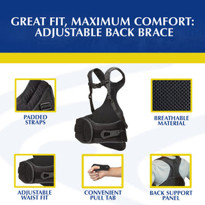 Best TLSO Back Brace for Posture & Back Pain Relief | Brace Align L0456 ...