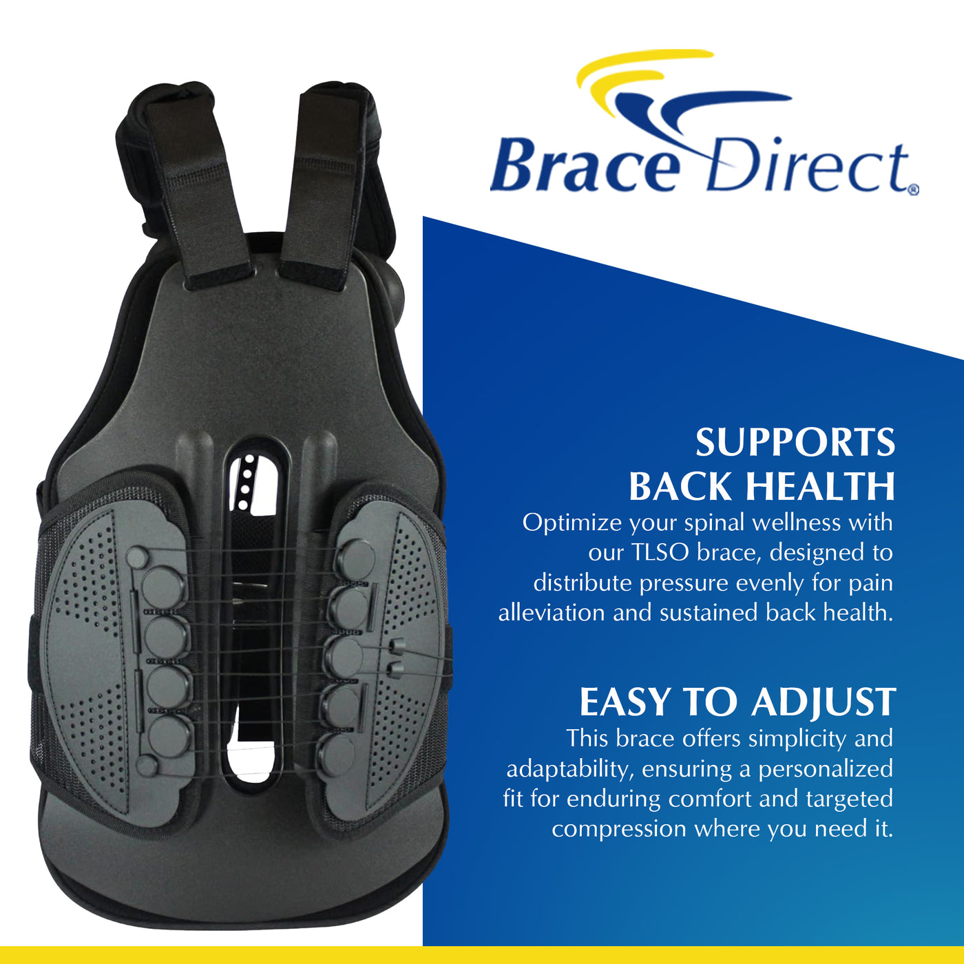 Brace Align TLSO Back Brace – Ultimate Solution for Back Pain, Posture ...