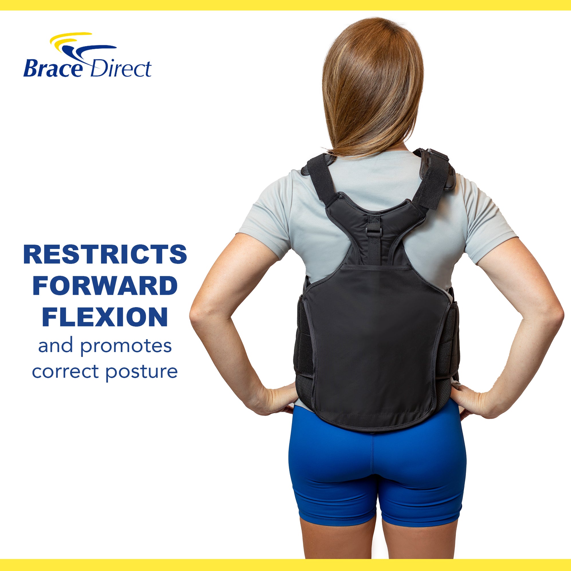 Brace Align TLSO Full Back Brace with Anterior Thoracic Extension ...