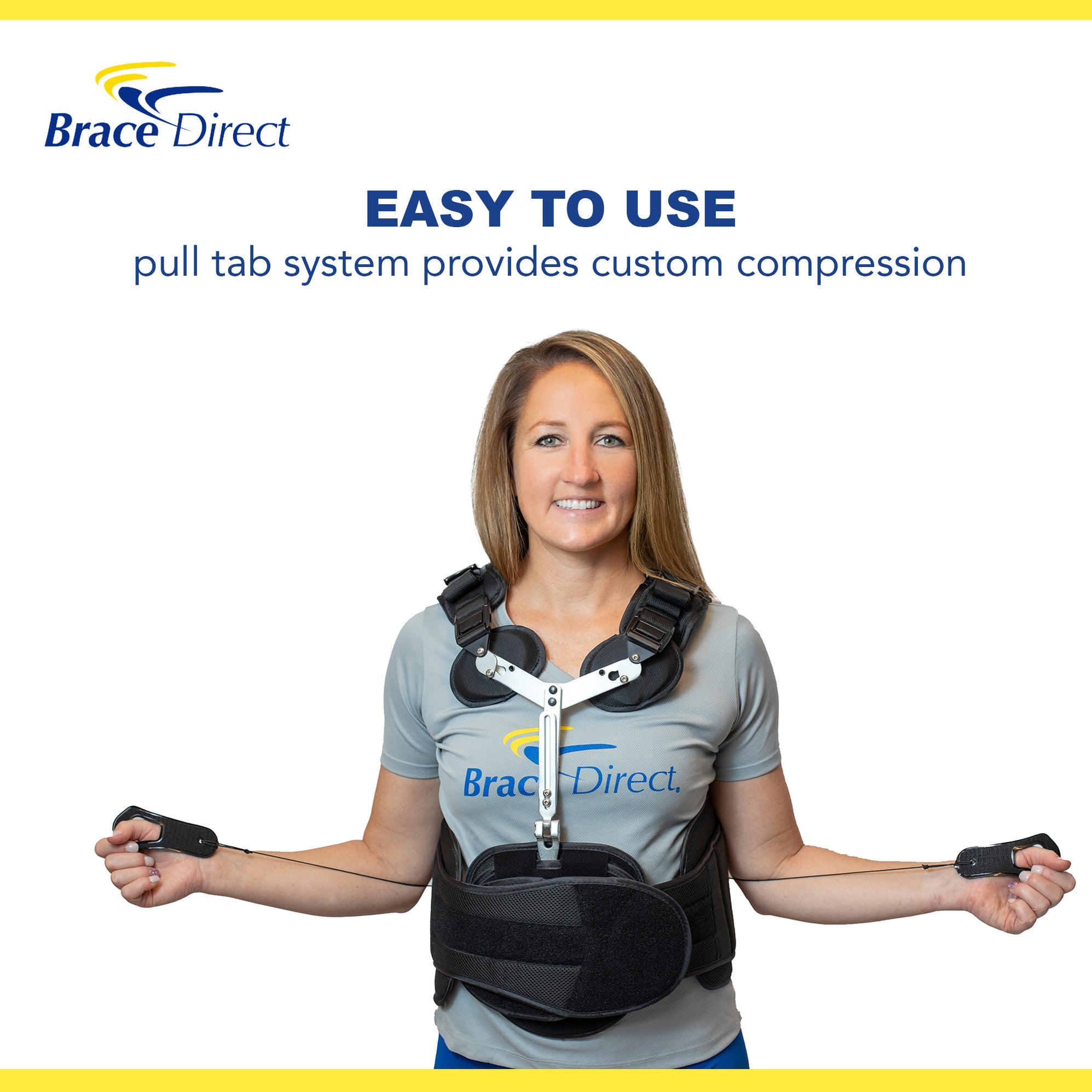 Brace Align TLSO Full Back Brace with Anterior Thoracic Extension ...