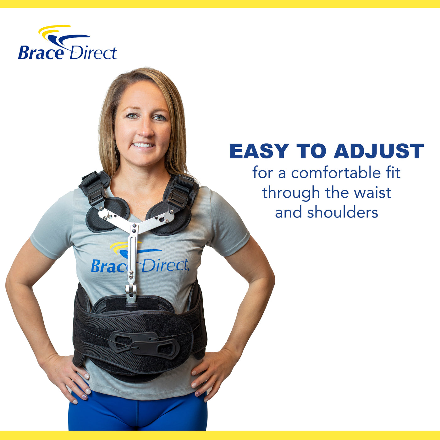 Brace Align TLSO Full Back Brace with Anterior Thoracic Extension ...
