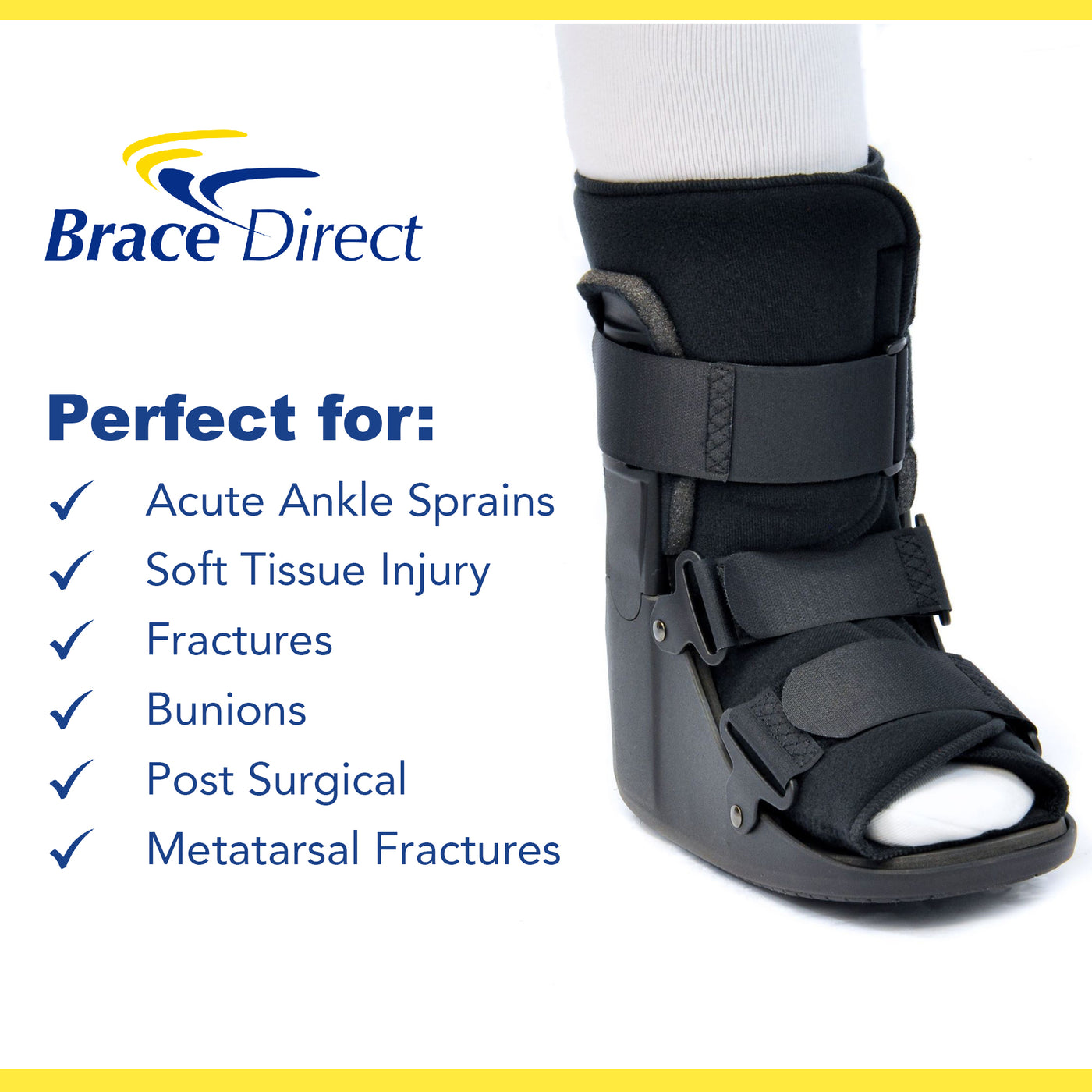 Best CAM Walker Boot | Brace Align CAM Walker Fracture Boot Short L4386 ...