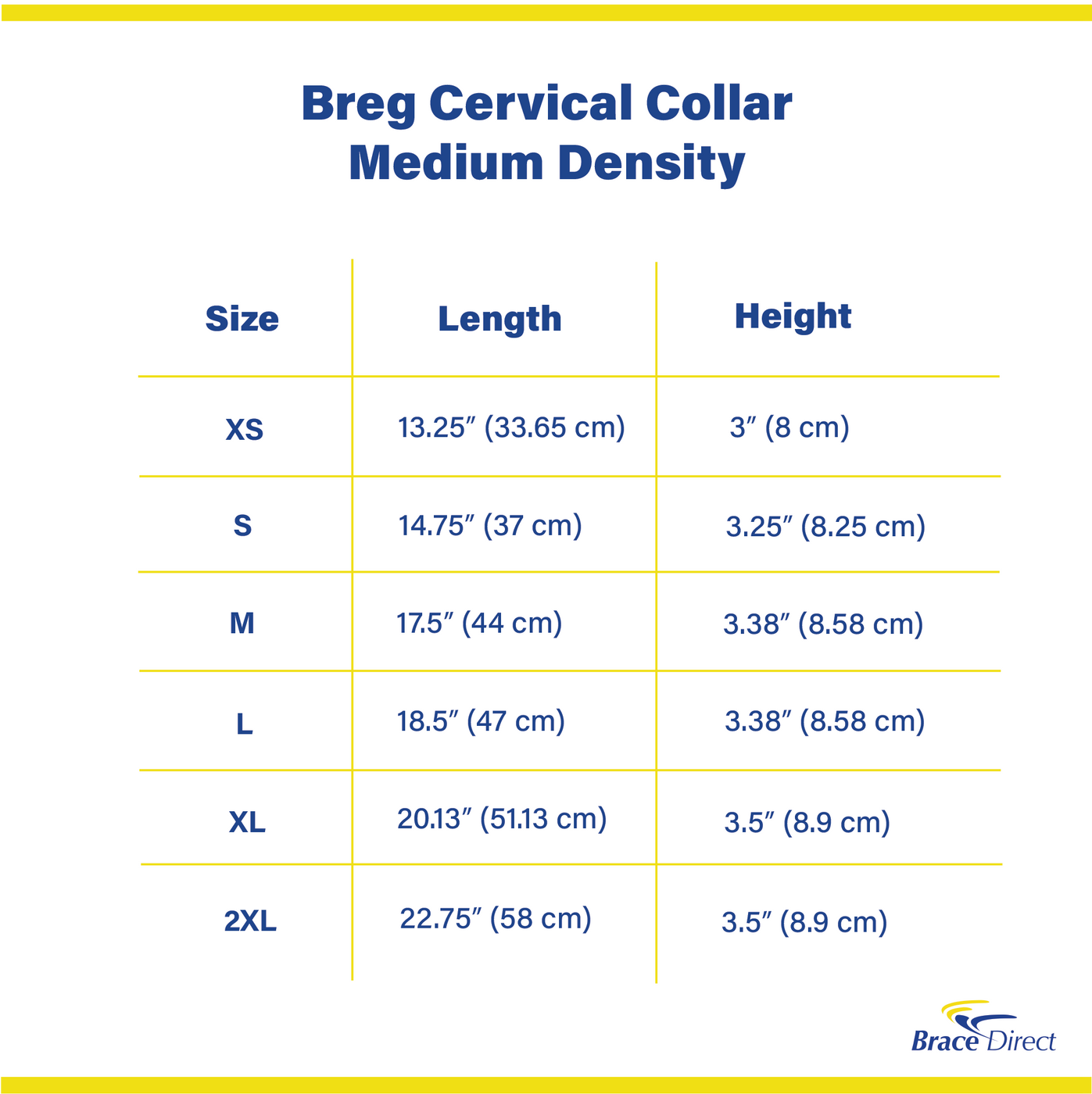 Breg Cervical Collar Medium Density - Comfortable Cervical Spine ...