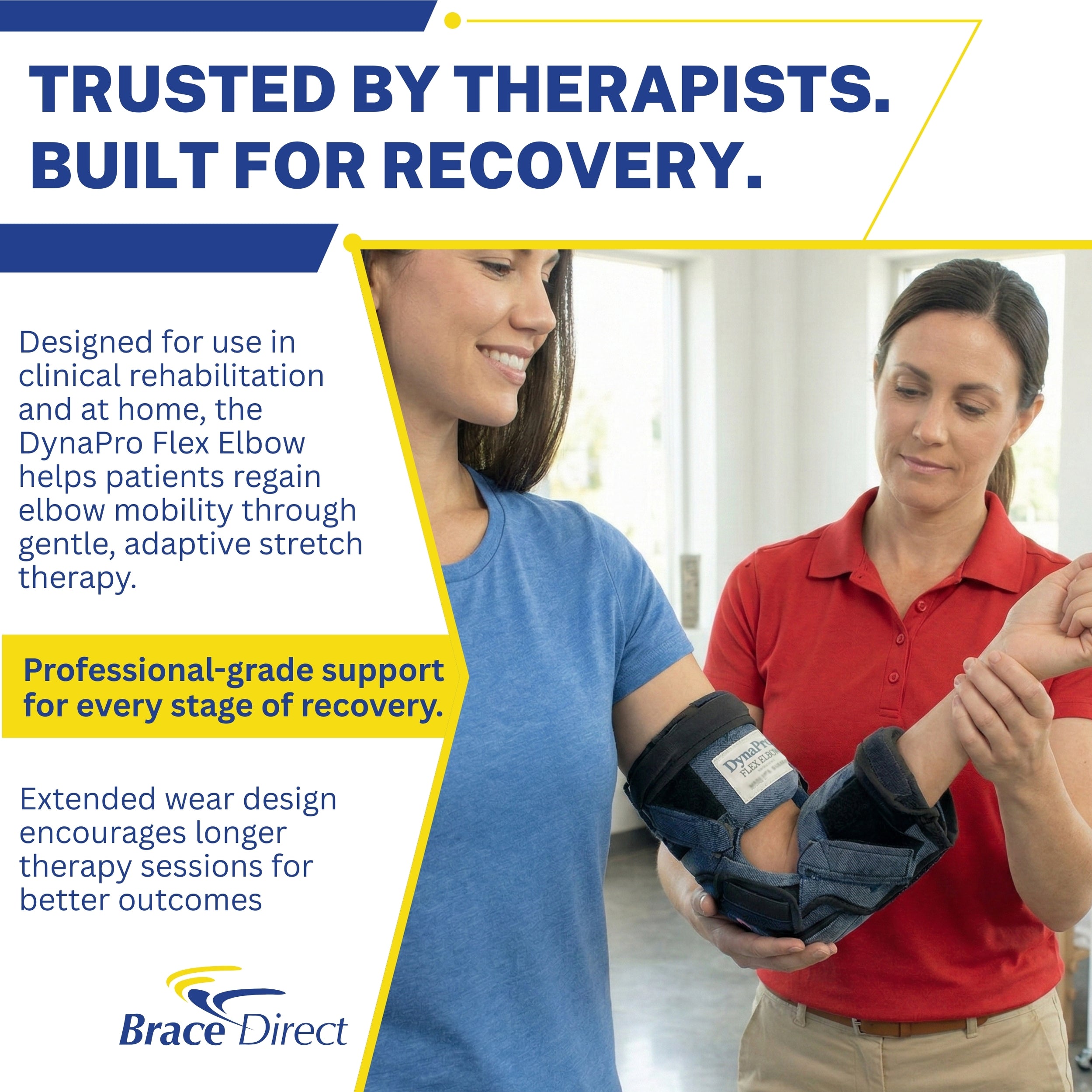 OCSI DynaPro Flex Elbow Brace for Contractures | BraceDirect.com ...