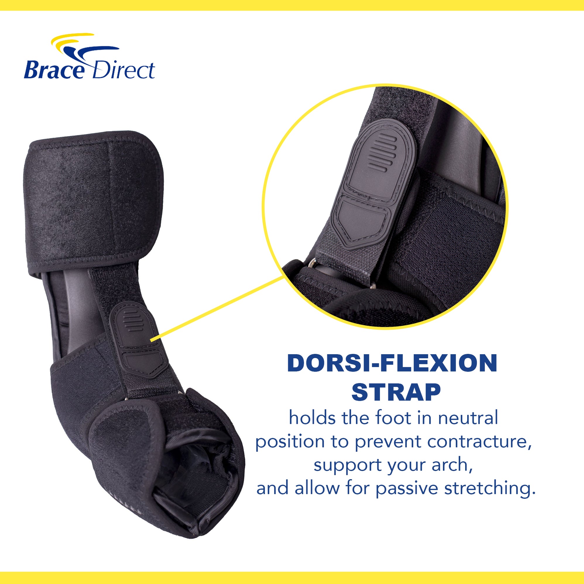 Best Plantar Fasciitis Night Splint for Foot Pain | Brace Direct ...