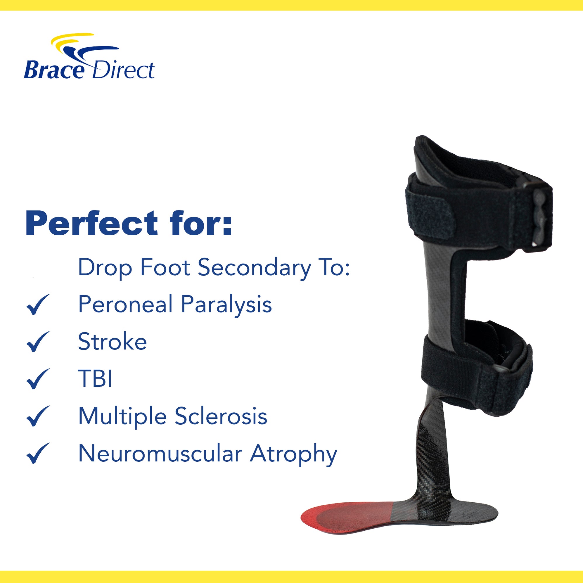 Best AFO Brace for Foot Drop | Elite Pro Rehabilitator AFO L1932 ...