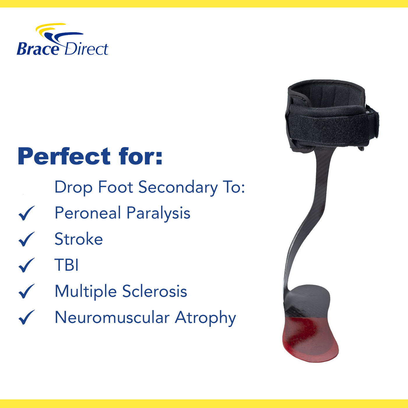 Best AFO Brace for Active Lifestyles | Elite Spiral AFO L1951 ...
