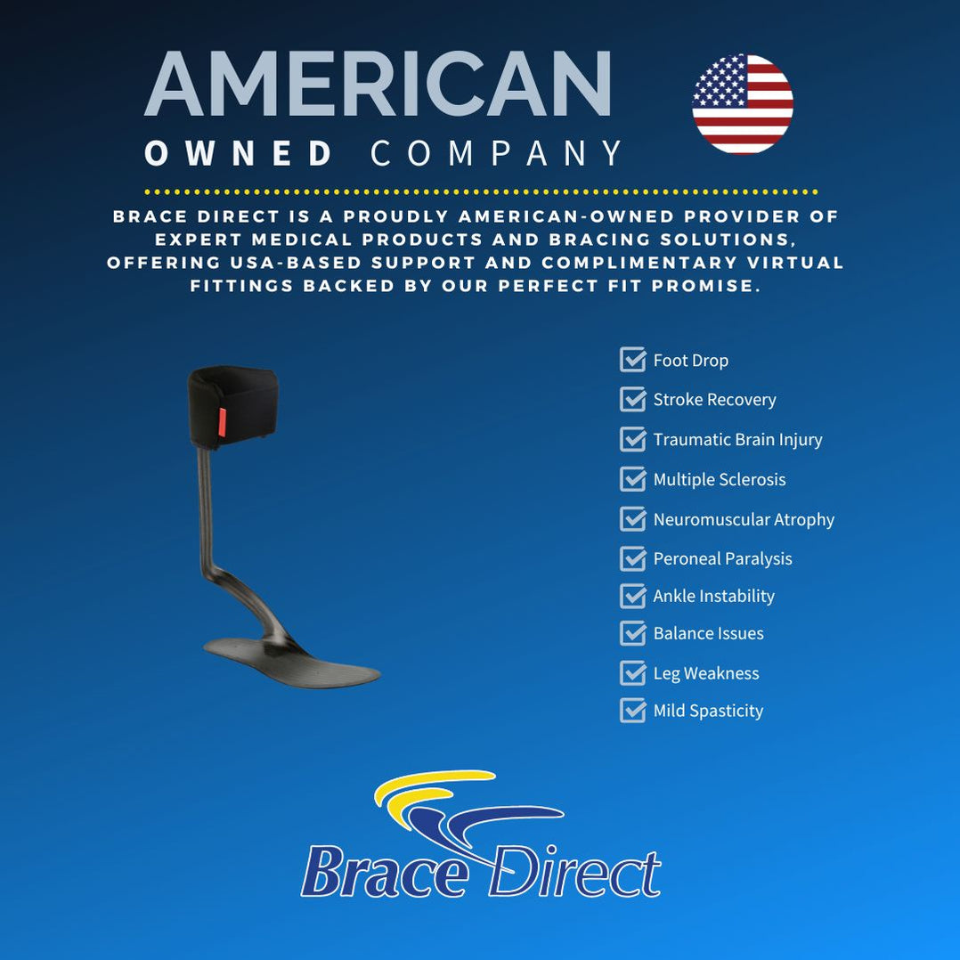 Custom Fit AFO for Foot Drop & Stability | WalkOn Trimable AFO L1951 ...