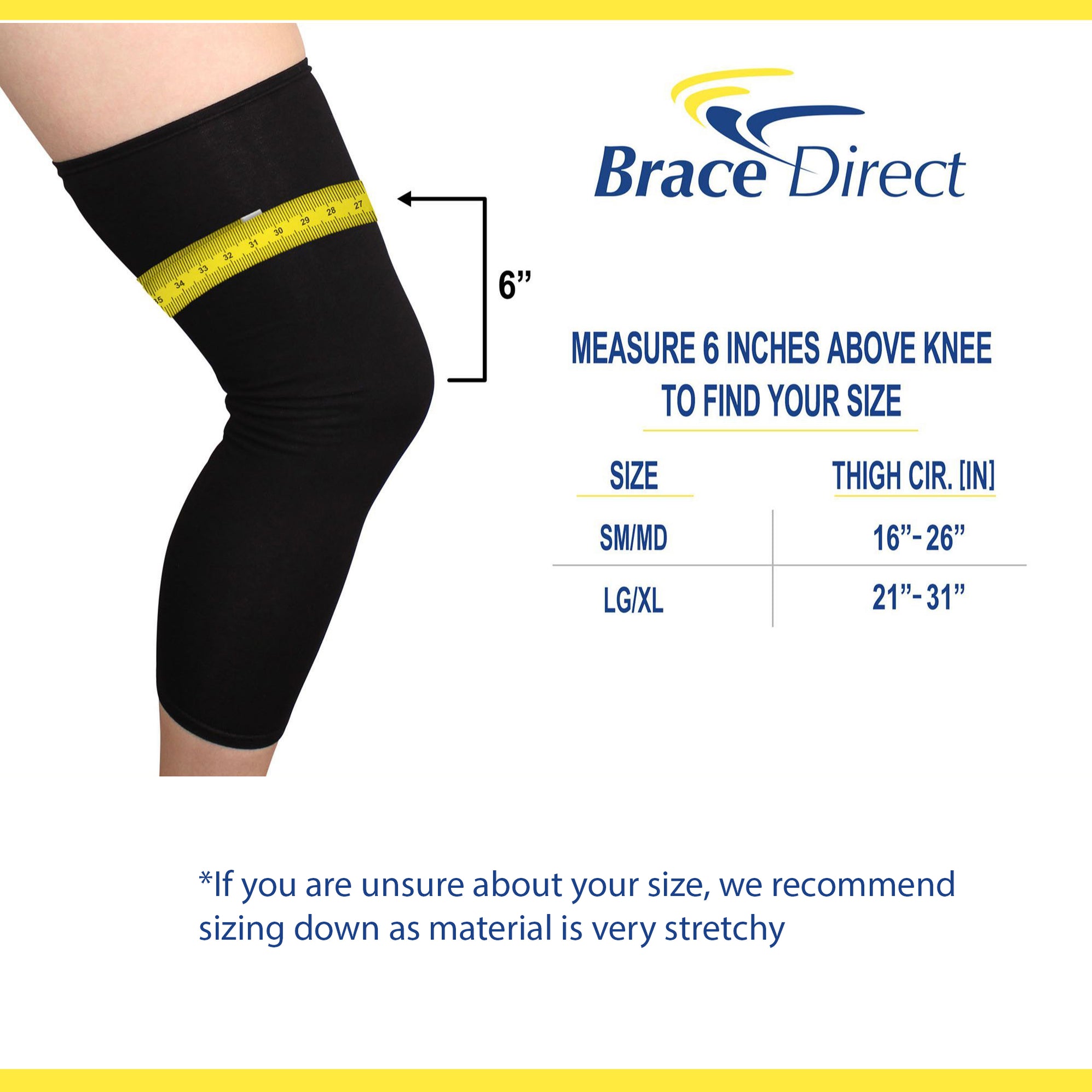 Brace Align - Non-Slip, Comfortable Knee Brace Undersleeve — Brace Direct