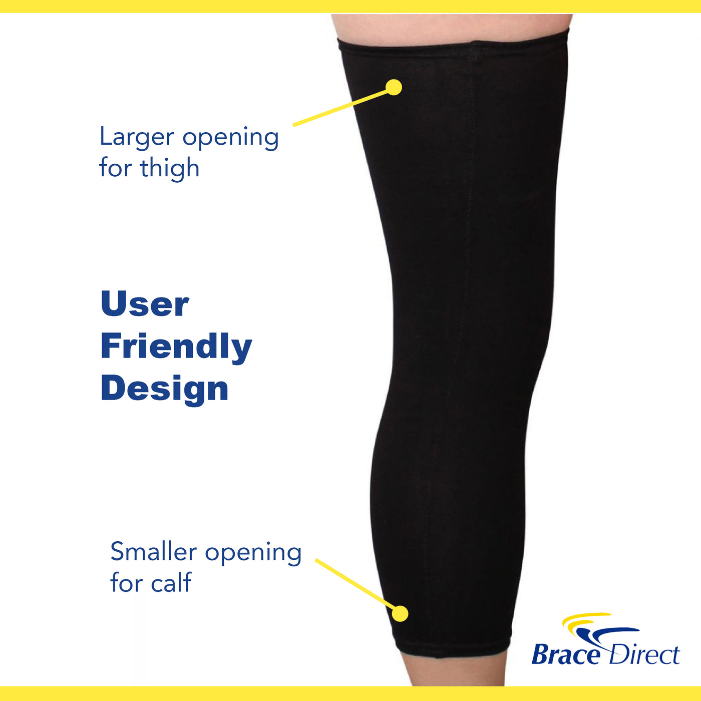 Brace Align - Non-Slip, Comfortable Knee Brace Undersleeve — Brace Direct