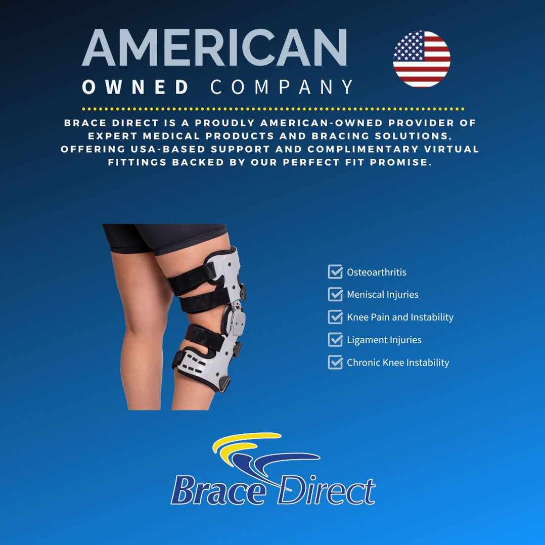 Osteoarthritis Unloader Knee Brace | Lightweight and Comfortable ...