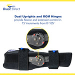 OrthoPro Stabilizer Knee Brace L1832 - Controlled ROM for Knee Recovery ...