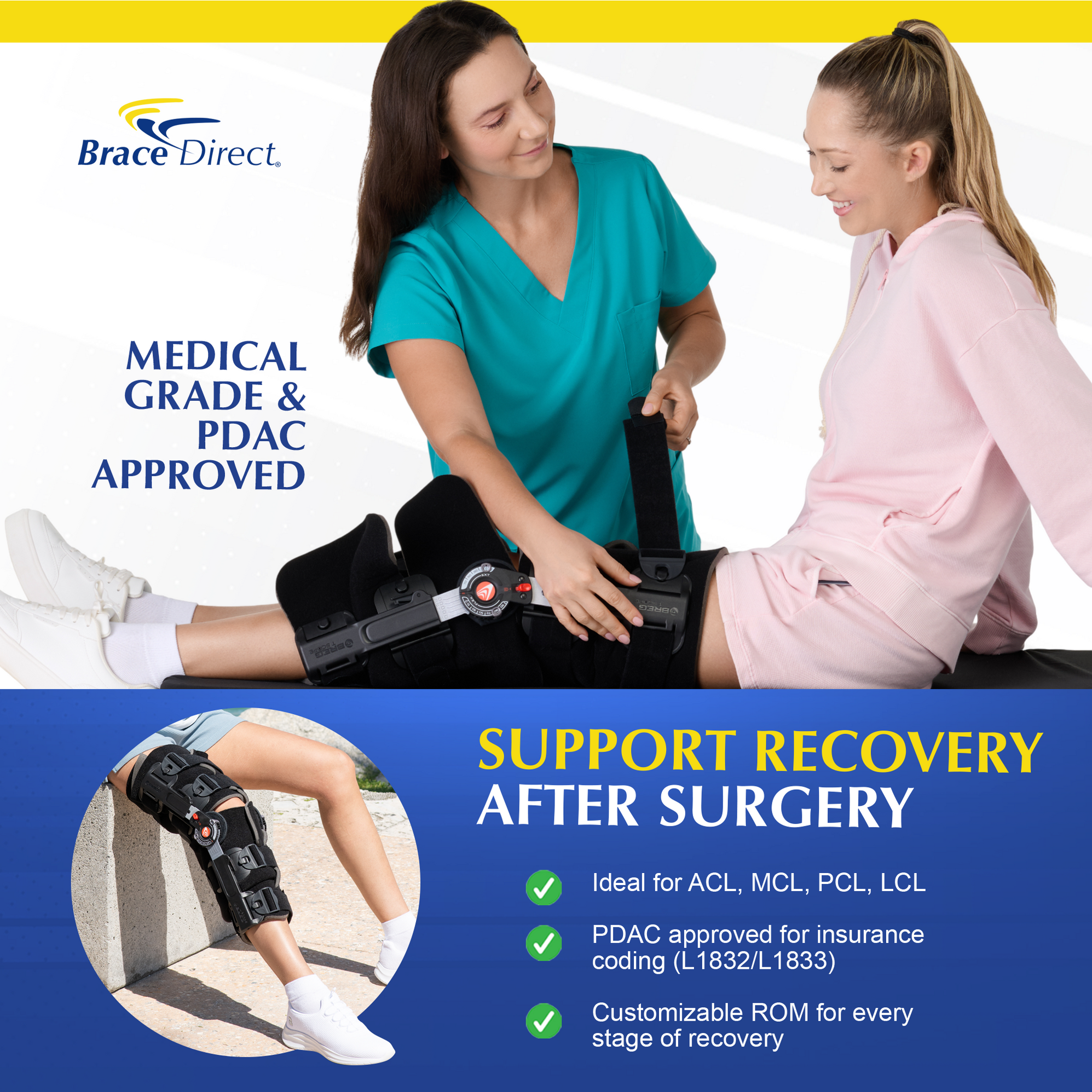 Breg T Scope Premier: The Ultimate Post-Op Knee Rehabilitation Brace by ...