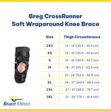 Best Knee Brace for Ligament Instabilities | Breg CrossRunner L1832 ...