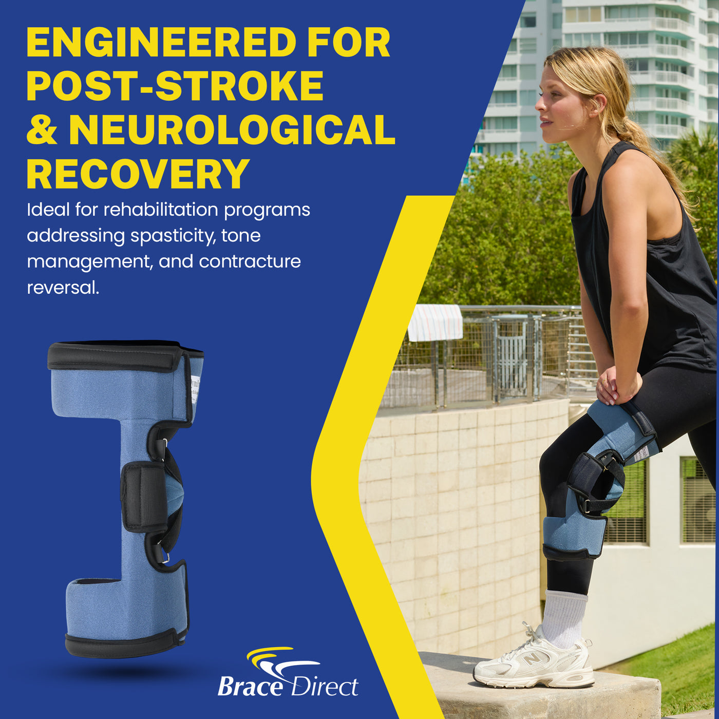 DynaPro Hyperextension Flex Knee Orthosis – Static Dynamic Knee ...