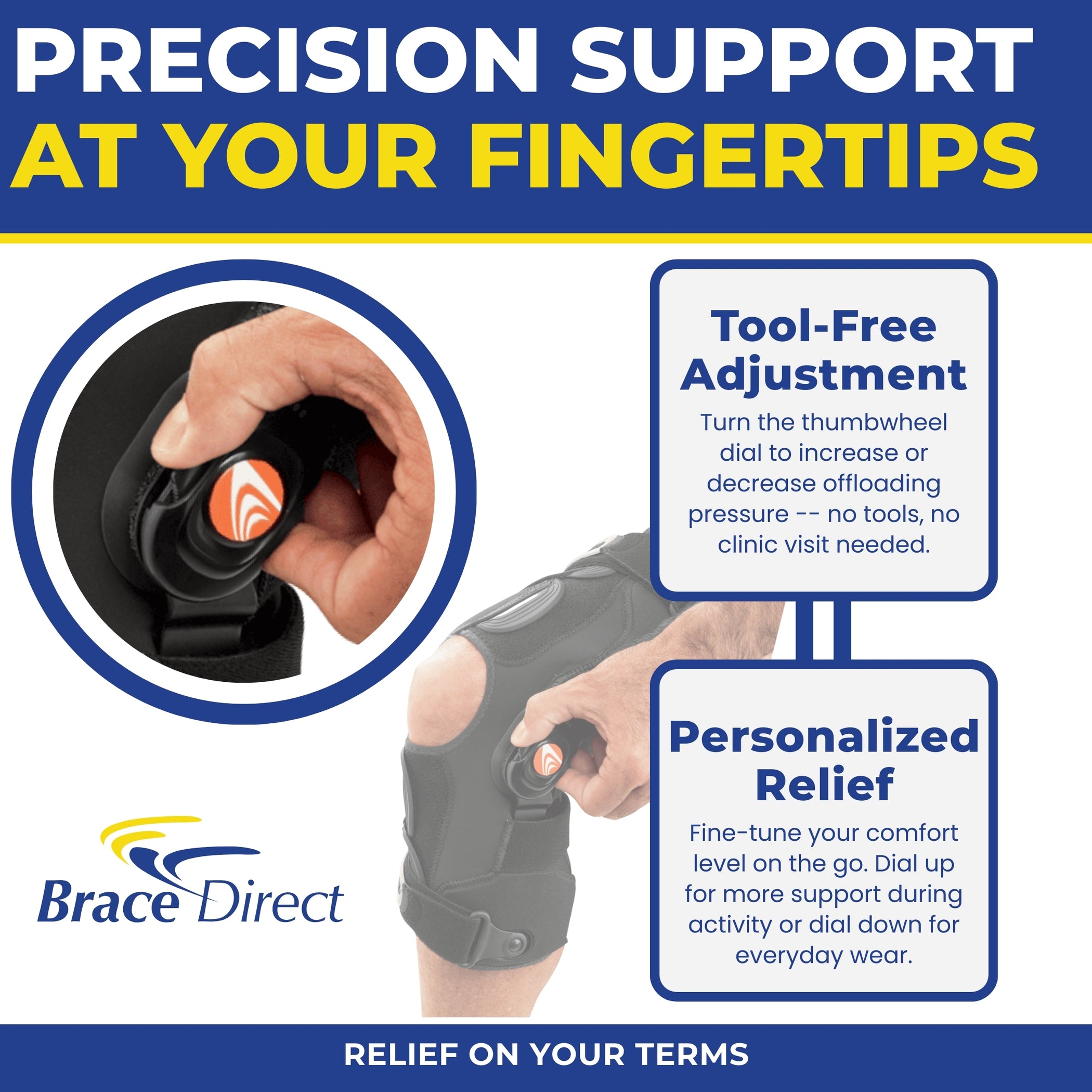 Best OA Unloader Knee Brace for Arthritis | Breg Freestyle OA Knee ...