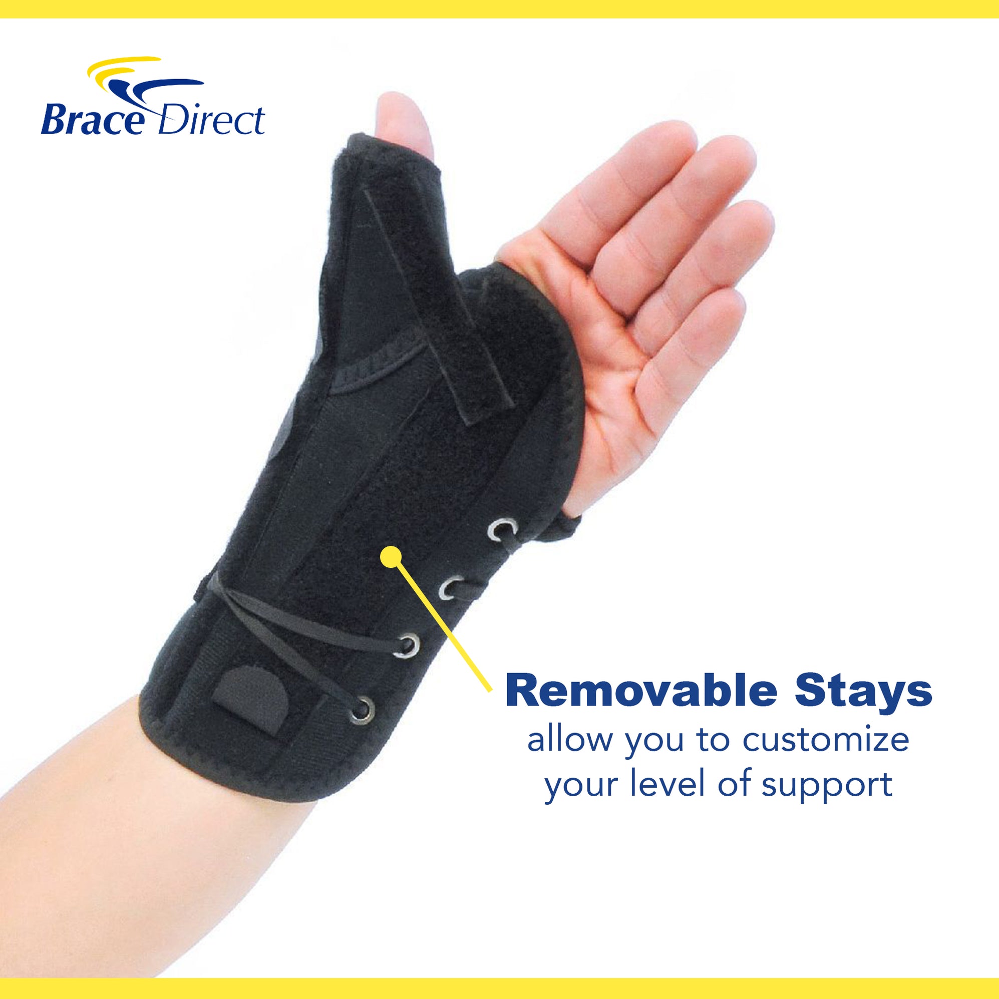 Brace Align Wrist and Thumb Spica Brace - Optimal Support PDAC Approved ...