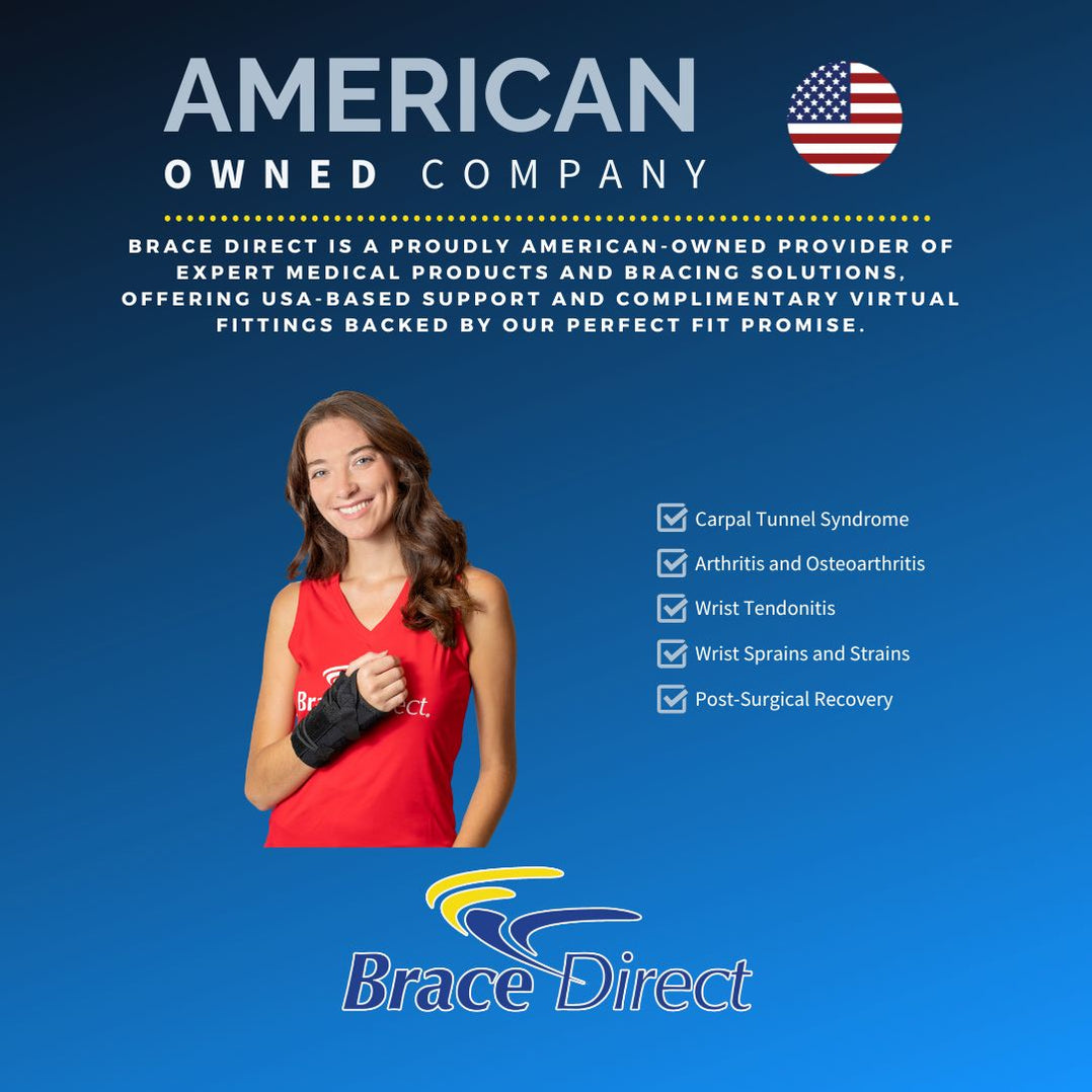 Brace Direct Carpal Tunnel Wrist Brace Night Splint - Comfortable ...