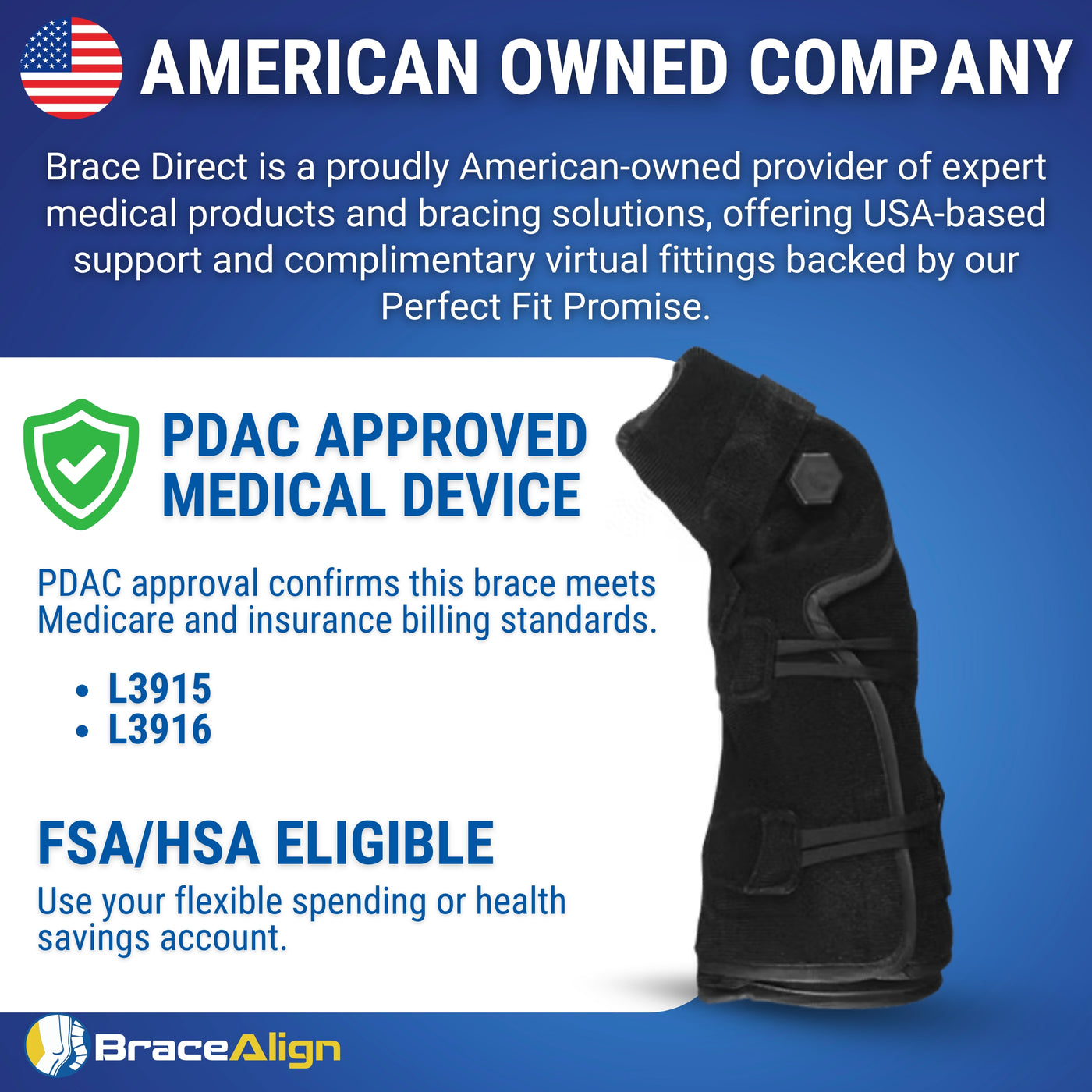Brace Direct PrecisionMotion ROM Wrist Brace with Adjustable Flexion ...