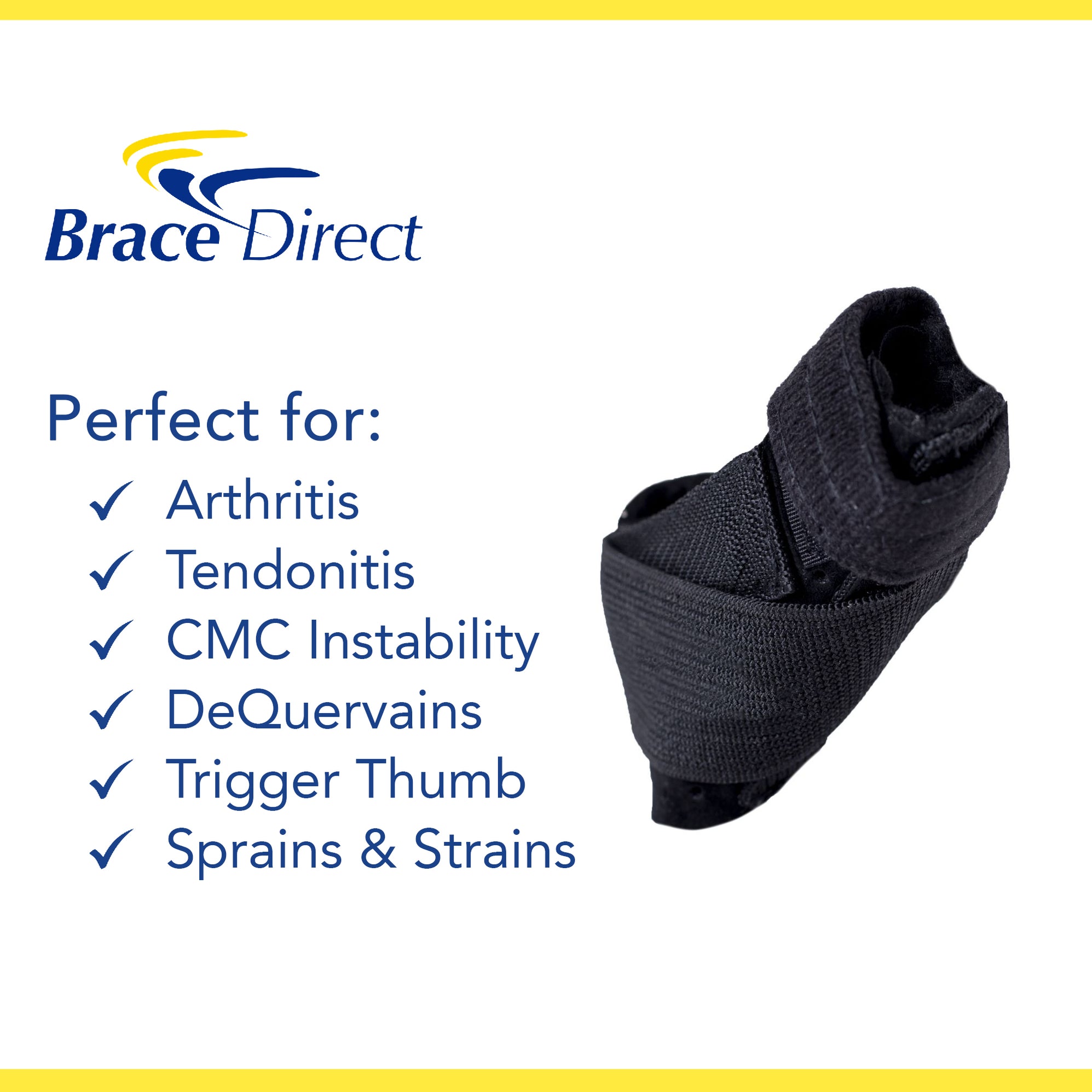 Brace Align Mini Thumb Spica Splint L3924: Optimal Thumb Immobilization ...